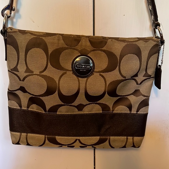 Coach | Bags | Retro Coach Logo Purse | Poshmark